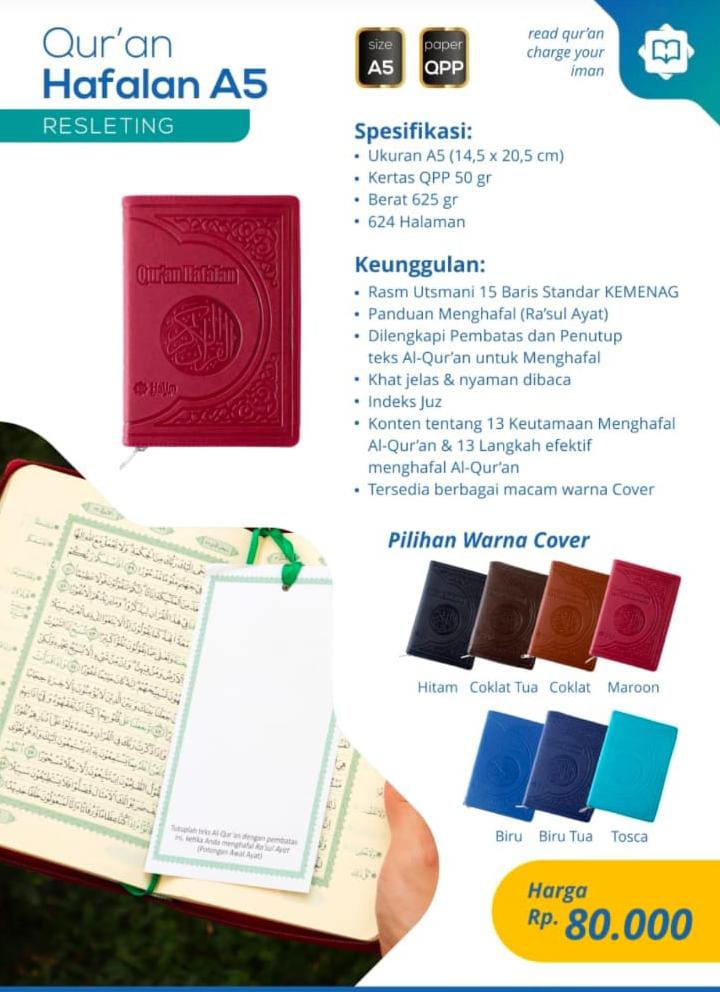 Al Quran Hafalan halim – Toko Buku – Titian Hidayah